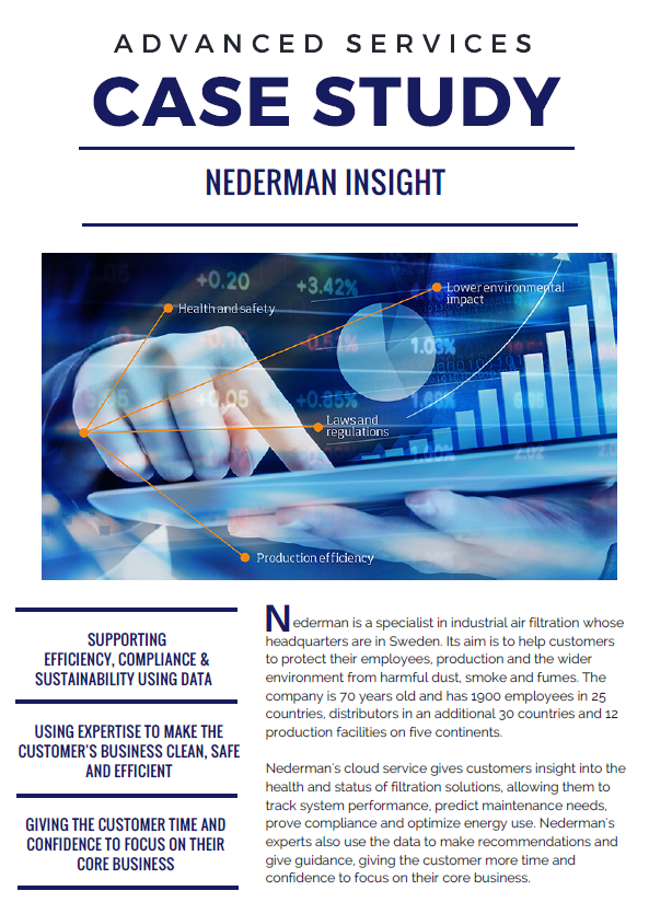 Advanced Services Group - Servitization in Action: Nederman Insight